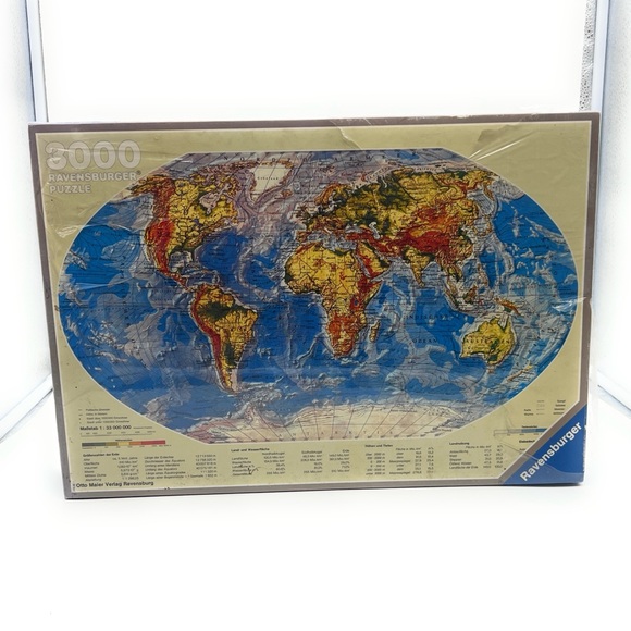 Ravensburger | Games | Ravensburger World Map Globe 300 Piece Jigsaw ...